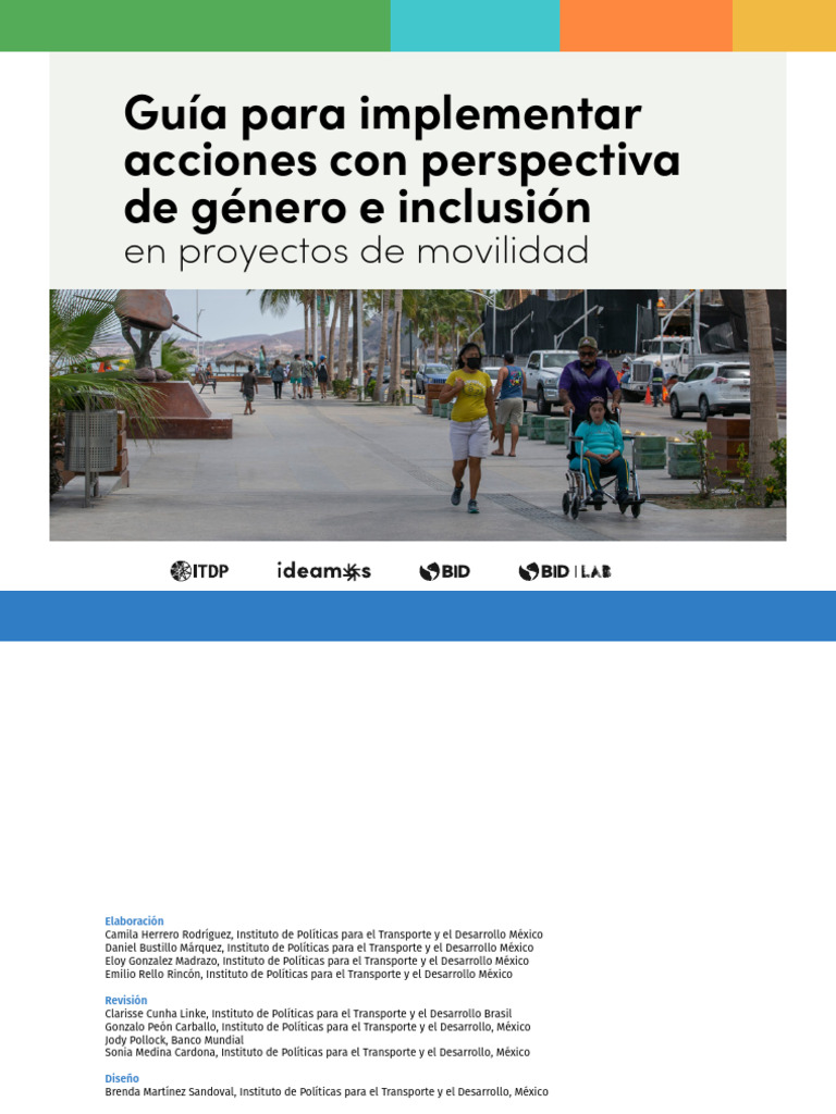 MANUAL - Gu¡a para Implementar Acciones Con Perspectiva de G Nero e Inclusi N en Proyectos de ...
