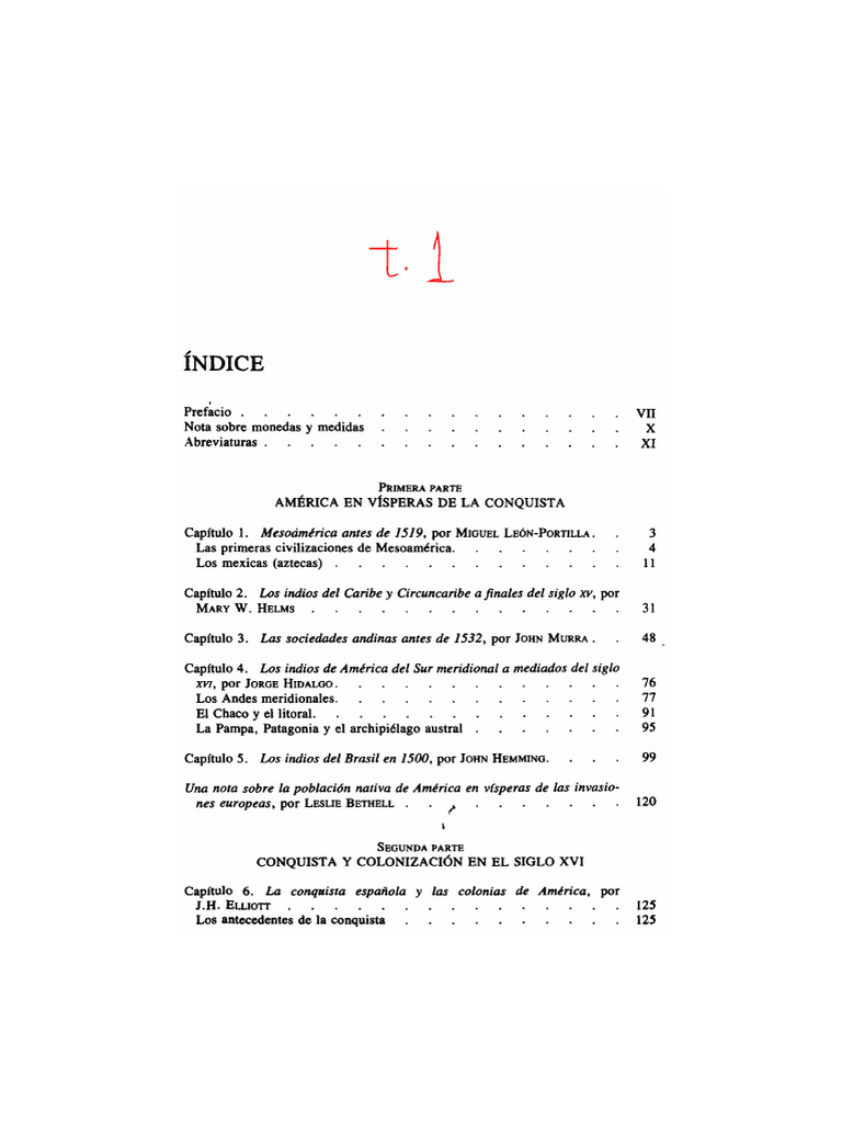 Bethel Leslie Indices de Los Tomos de Historia de America Latina | PDF