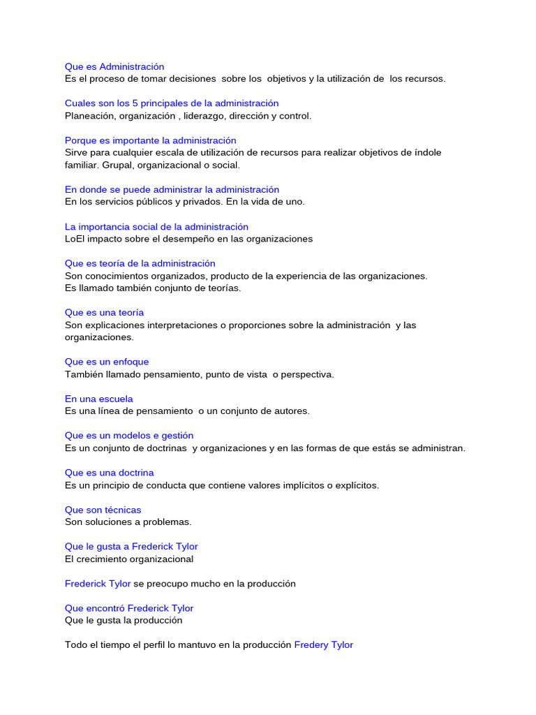 Admón Parcial | PDF