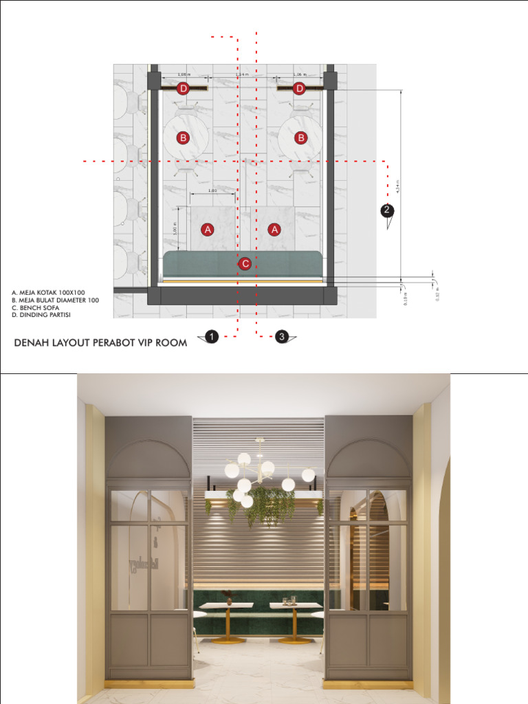 Layout Vip Room | PDF