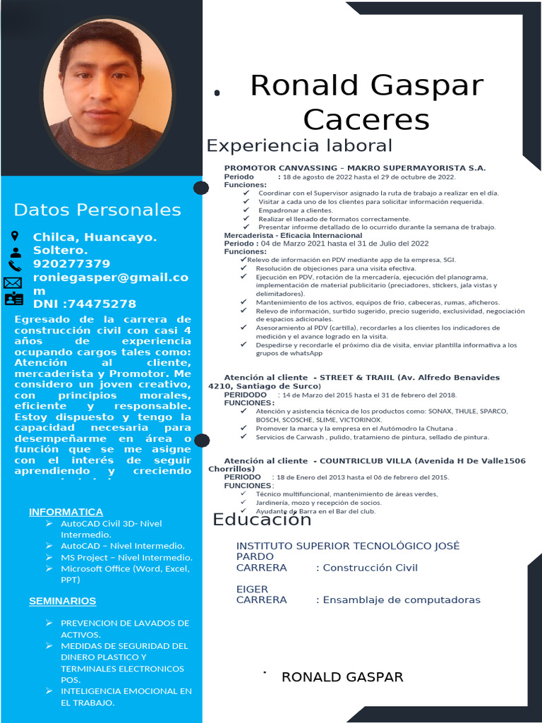 Ronald Gaspar 2024 | PDF