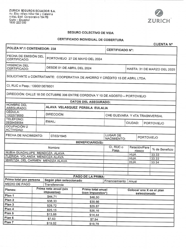 Alava Velasquez Persila Eulalia | PDF