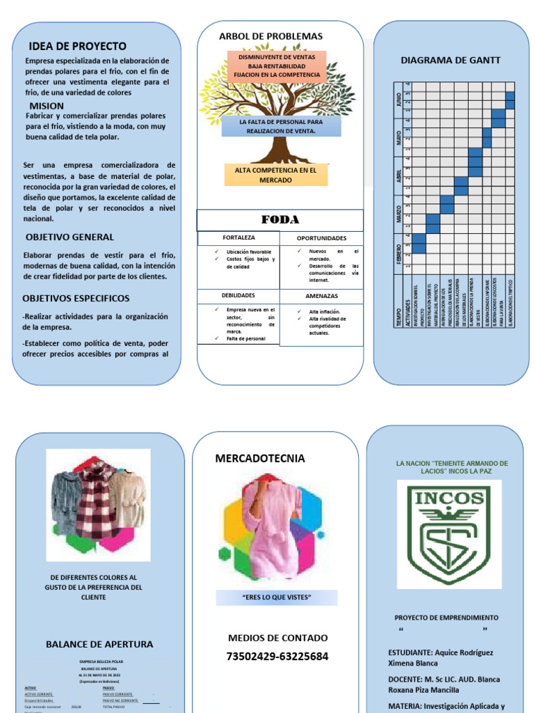 Triptico Primer Borrador | PDF