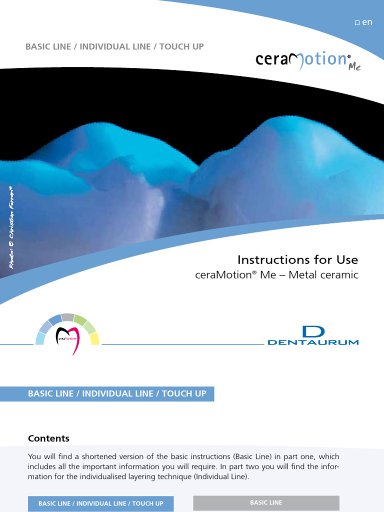 Instructions For Use | PDF