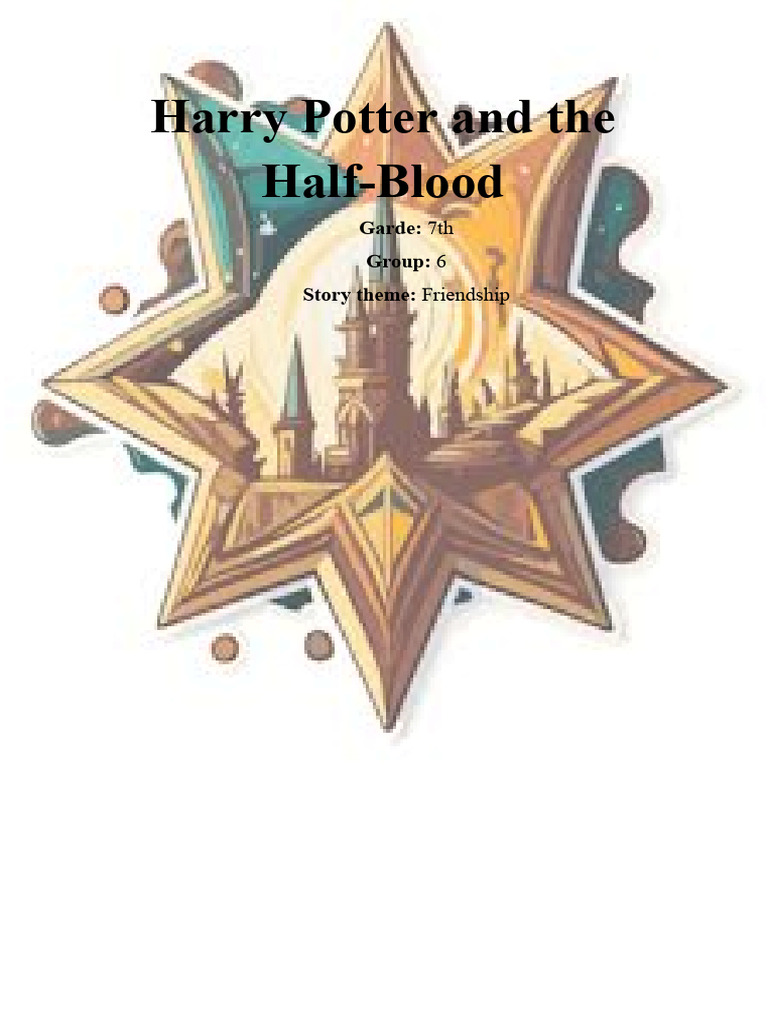 Harry Potter and The Half-Blood Prince | PDF | Harry Potter | J. K. Rowling