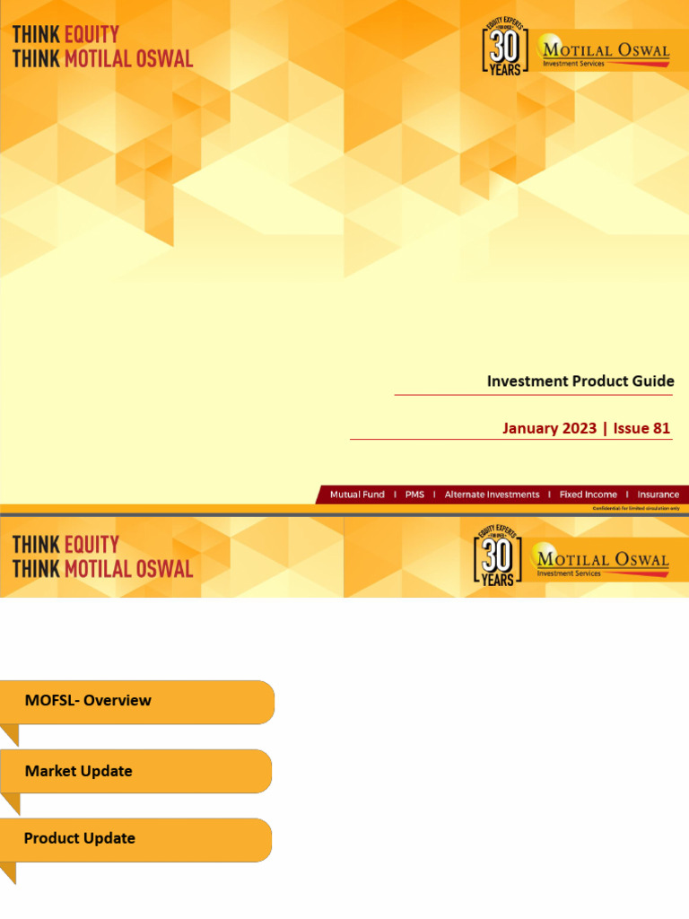 Investment Product Guide January 2023 | PDF