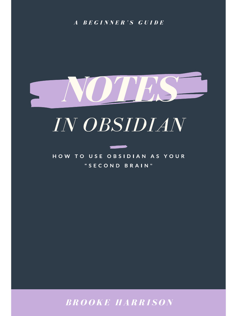 Taking Notes in Obsidian | PDF