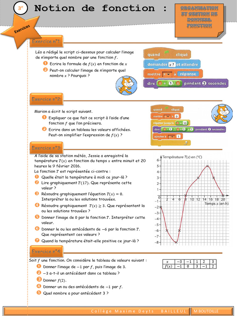 05 Notion de Fonction | PDF