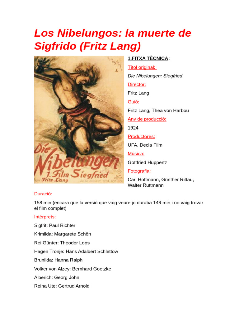 Anàlisi Filmica | PDF