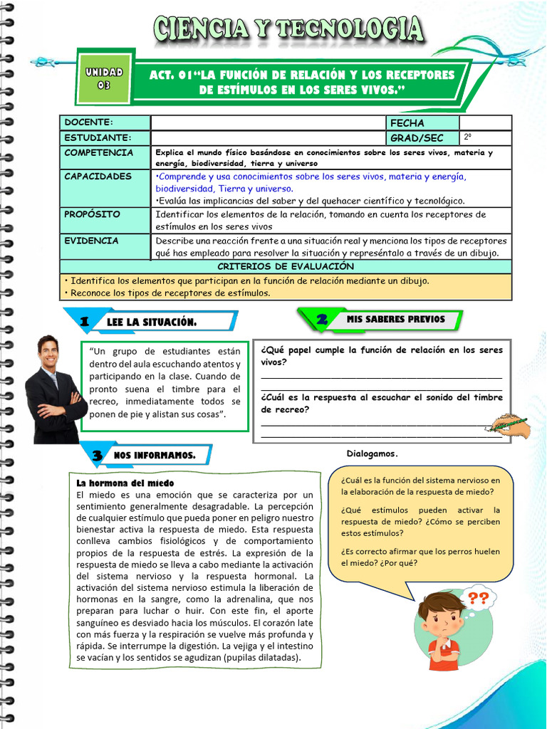 A-2º Act 1 Cyt Unid 3 - Sem 1 | PDF