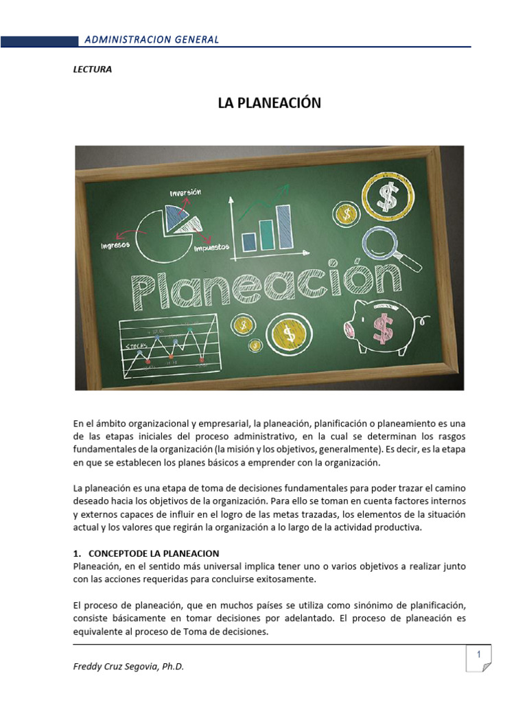 Planeacion | PDF