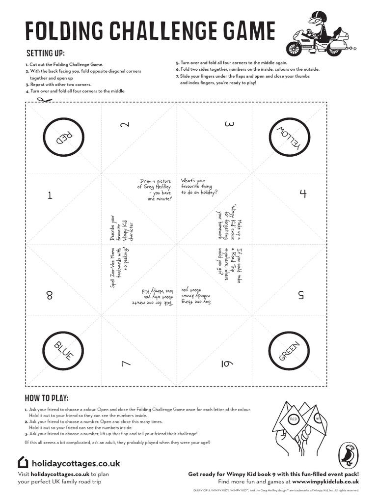 TLH - Folding Challenge Game1 | PDF