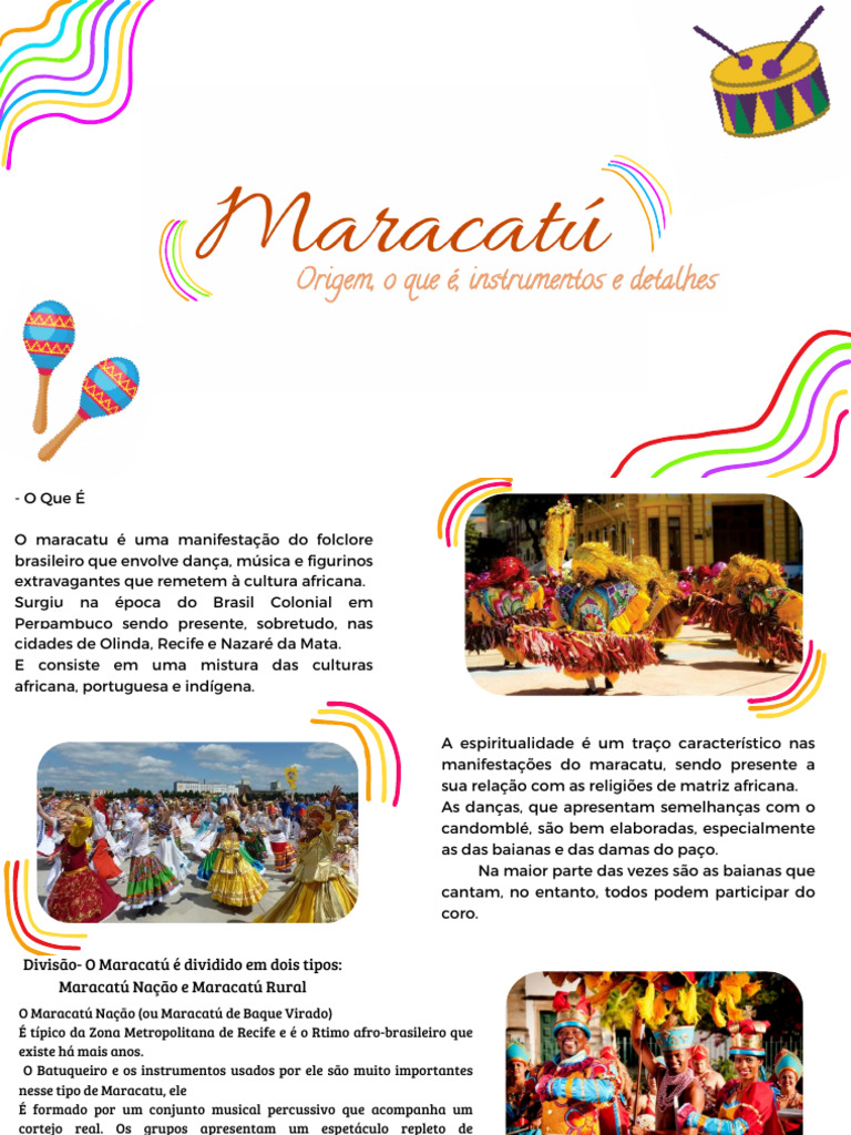 Slide Sobre o Maracatú | PDF