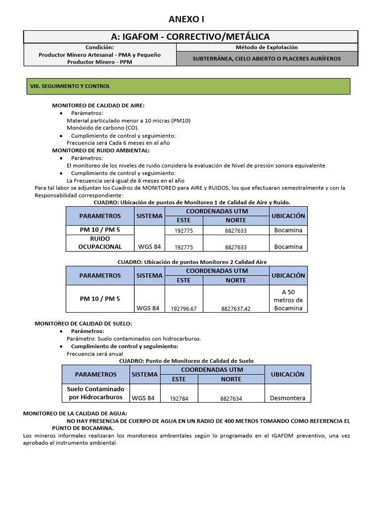 Antuca 1 - Correctivo | PDF