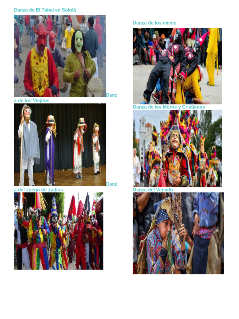 Danza de El Tabal en Sololá | PDF