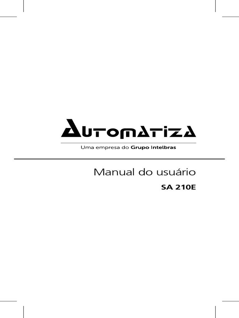 Manual do Digiprox SA 210E | PDF | Relé | Diodo