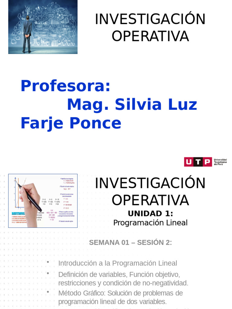 Inv - Oper-Progamación Lineal - Introducción | PDF Inv - Oper-Progamación Lineal - Introducción | PDF