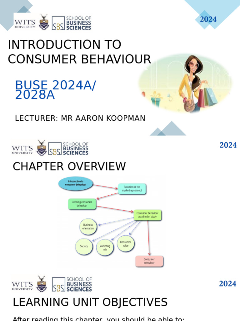 Consumer Behaviour - Chapter 1 | PDF