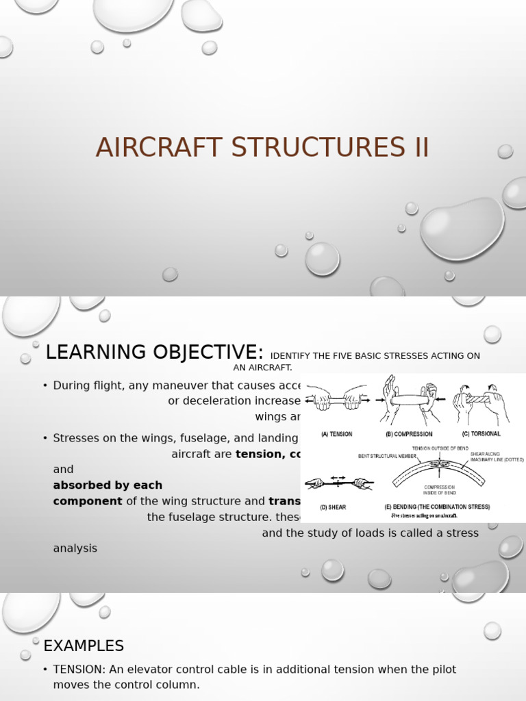 Ae3501 Aircraft Structures II Unit - 1 | PDF