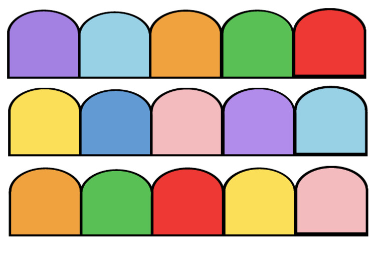 Bulletin Board Border Strips Colorful Checkered Style | PDF
