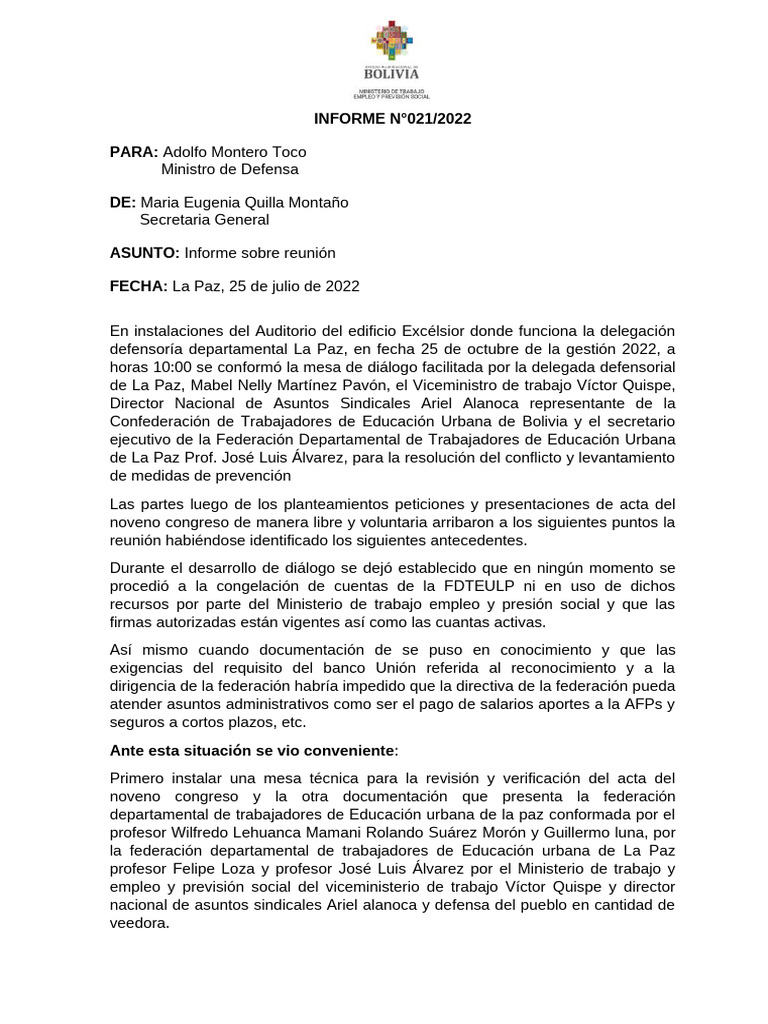 INFORME Corregido 4 | PDF