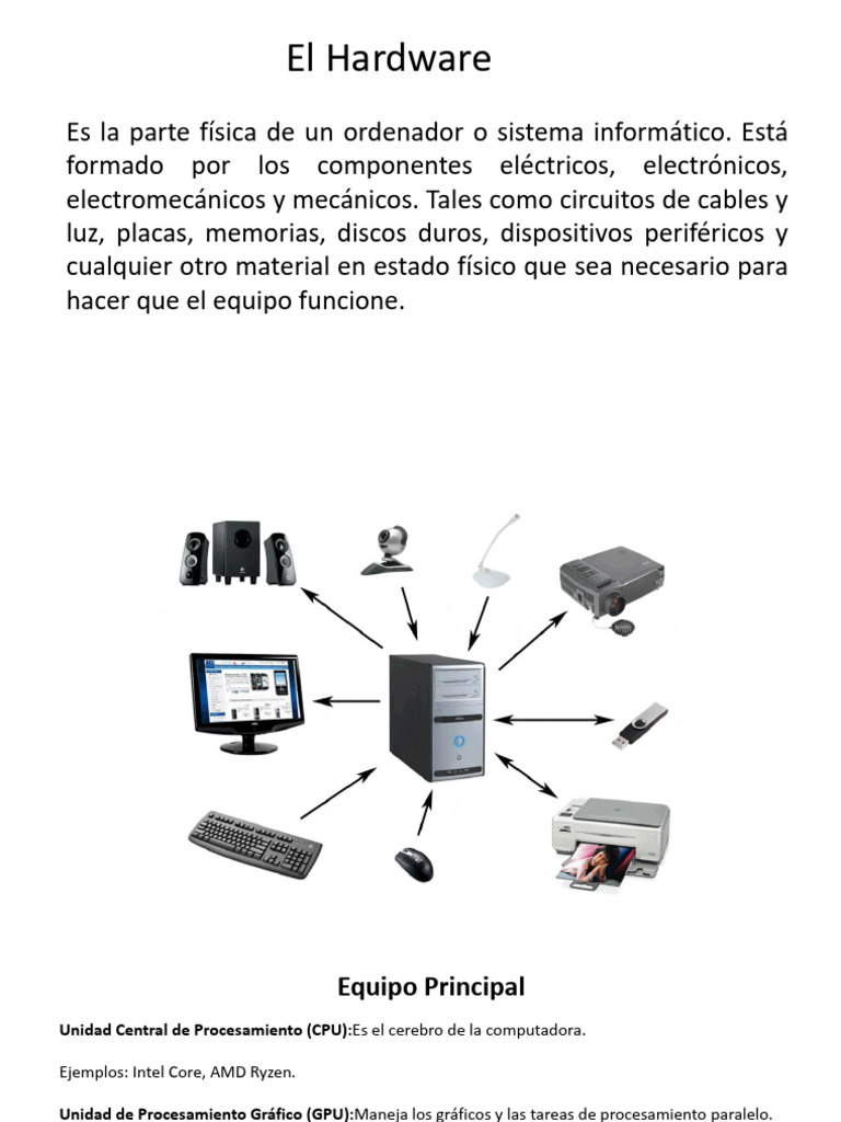 Hardware Software y Windows Word Excel | PDF