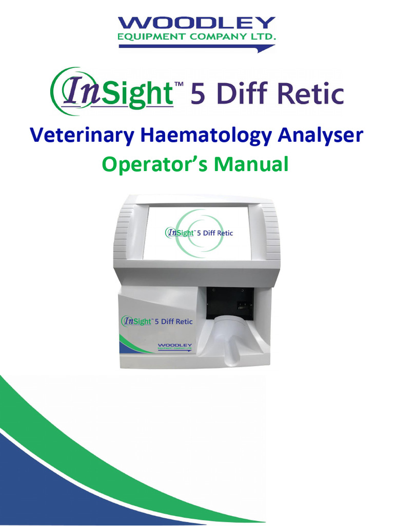 Insight 5 Diff Retic Operator S Manual | PDF