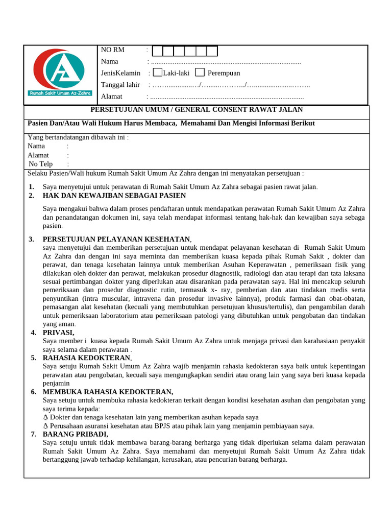 (RM 27a) General Consent Rawat Jalan Mukisi 2023 | PDF