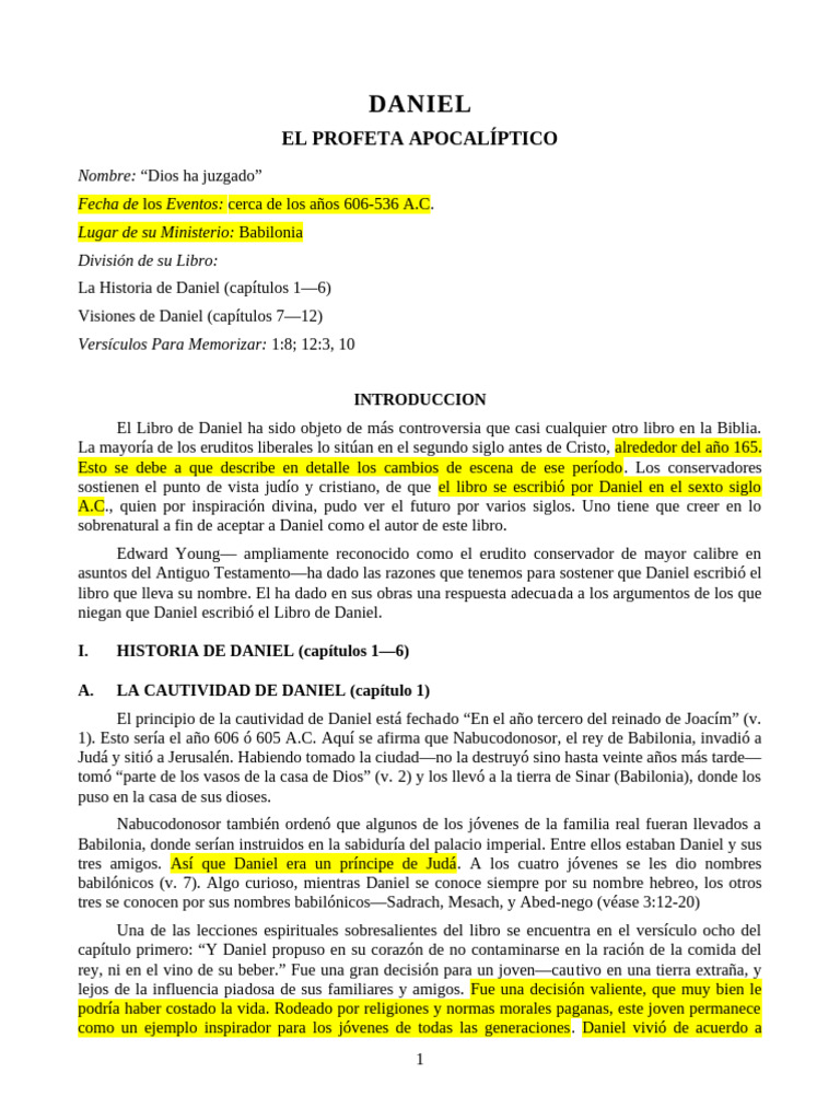 DANIEL EARLE-- | PDF