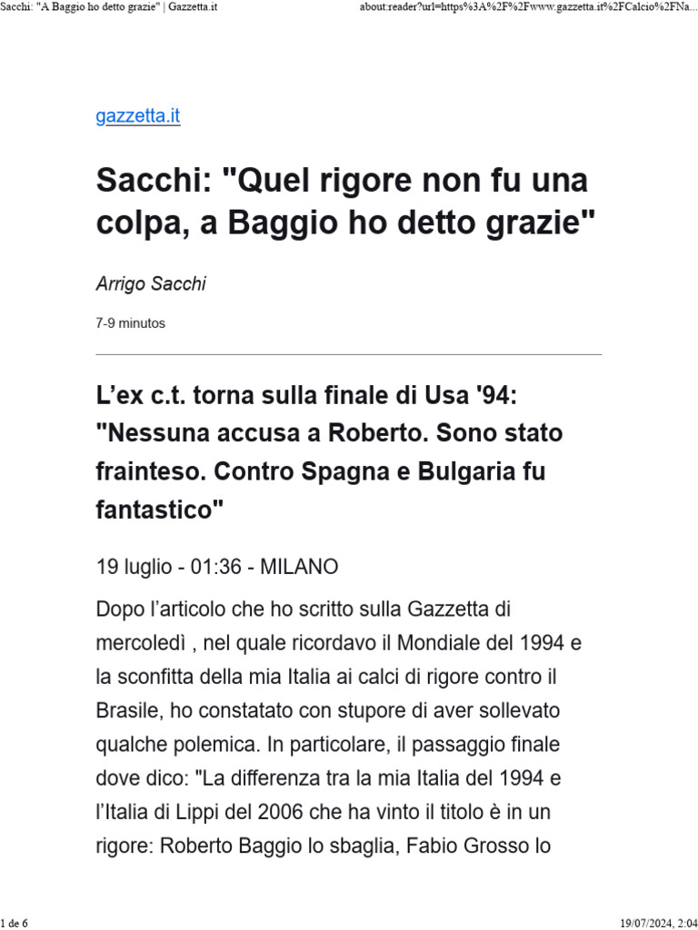 Sacchi | PDF