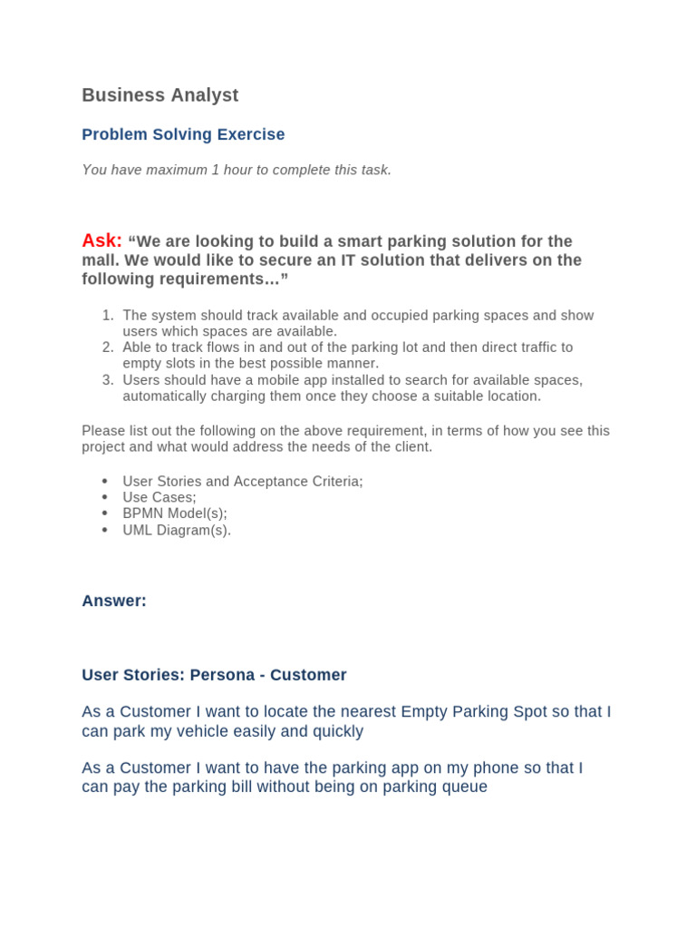 BA - Case Study Evaluation Assessment 4 | PDF