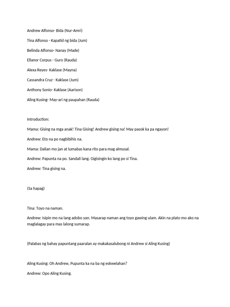 Dula Iskrip Edited Version | PDF