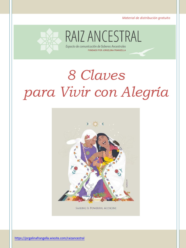 8 Claves para Vivir Con Alegria | PDF
