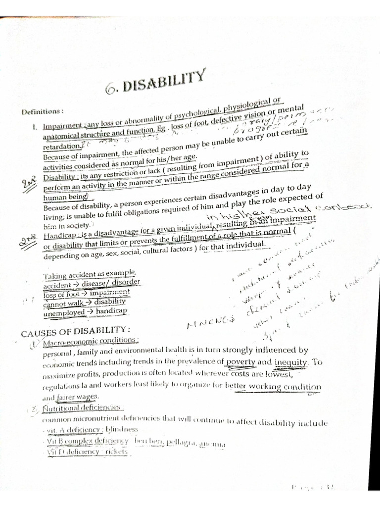 Disability | PDF