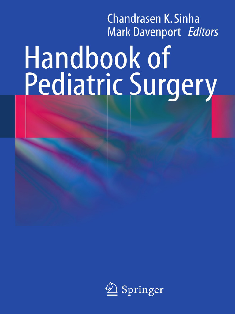 Handbook of Pediatric Surgery | PDF
