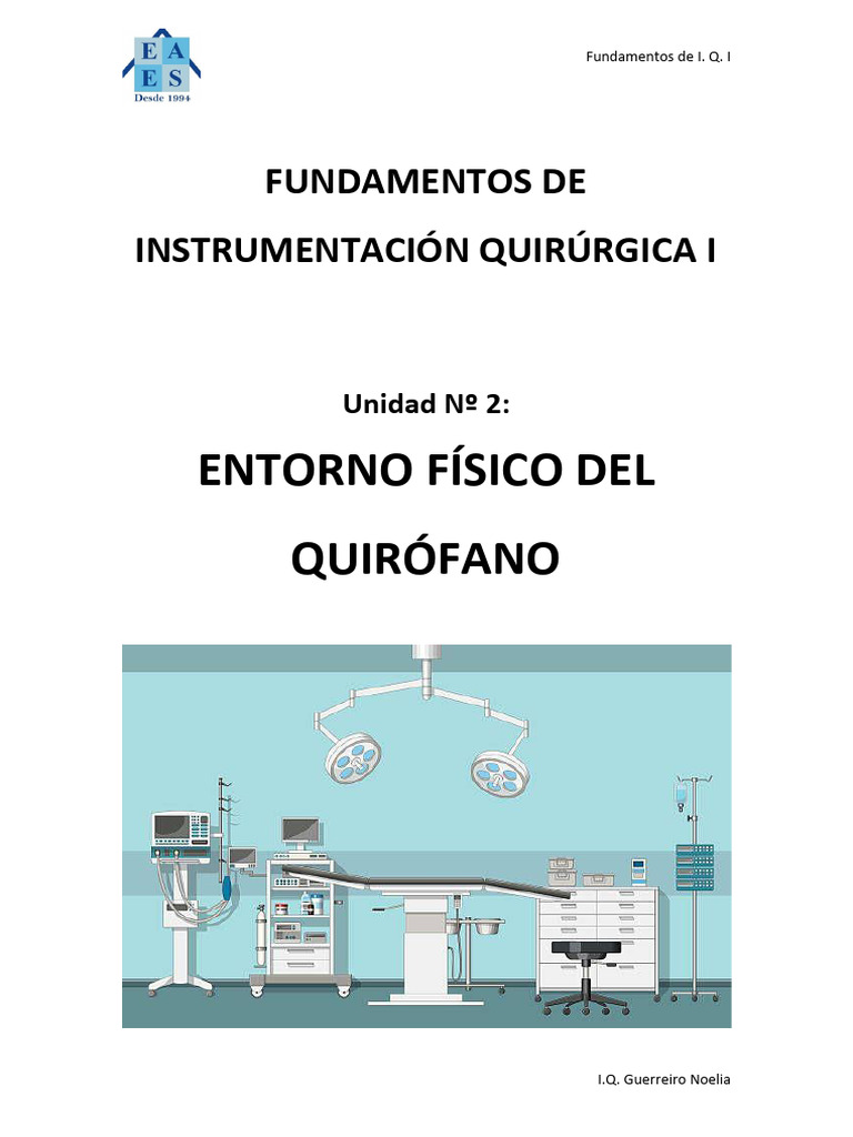 Entorno Físico Del Quirófano | PDF