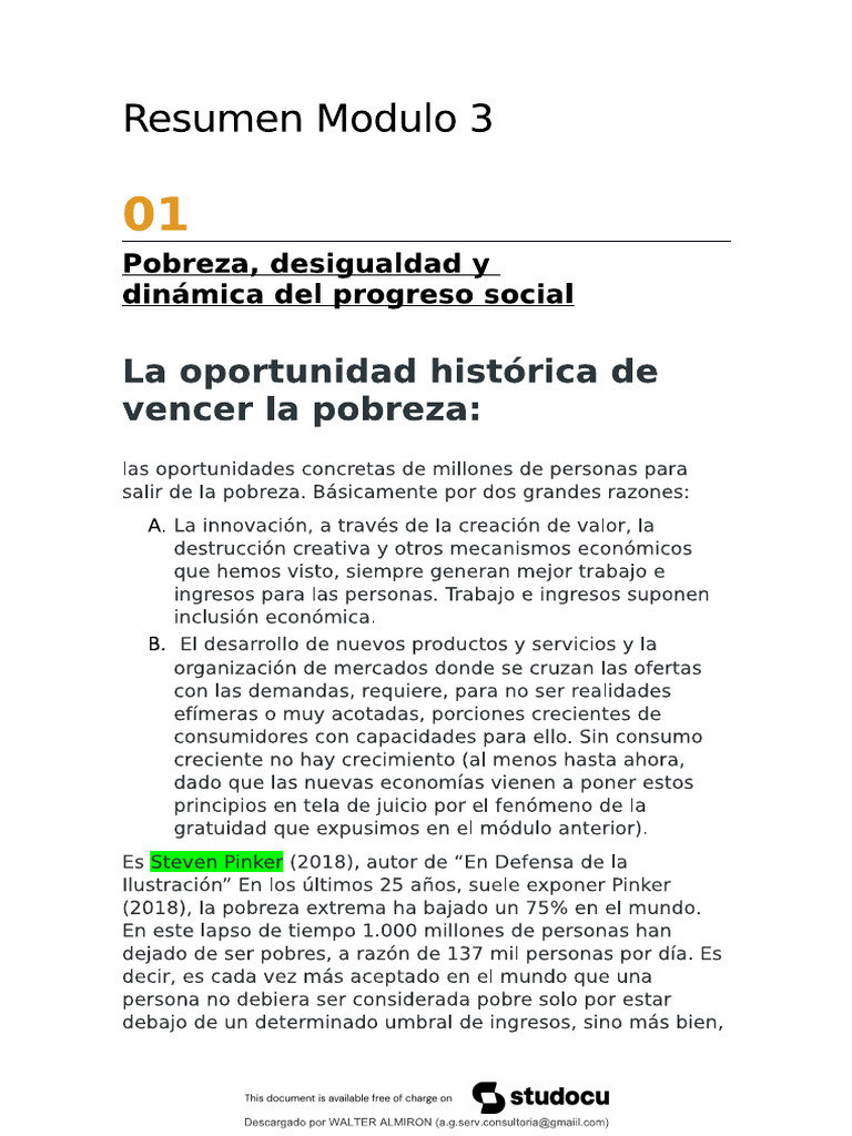 Resumen Modulo 3 | PDF