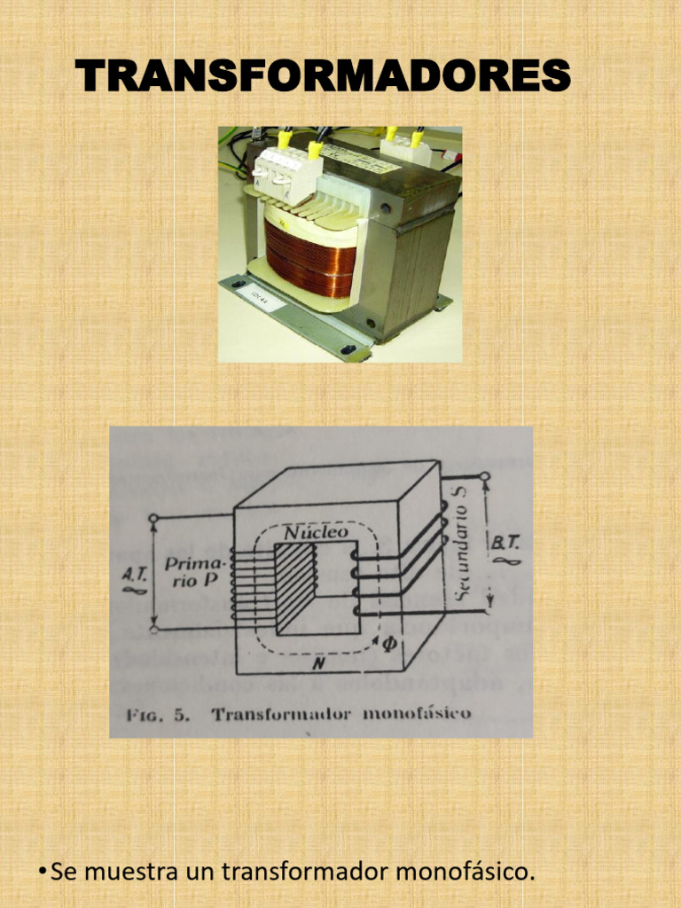 Clase. Transf en Vacio. Relac de Transf. | PDF