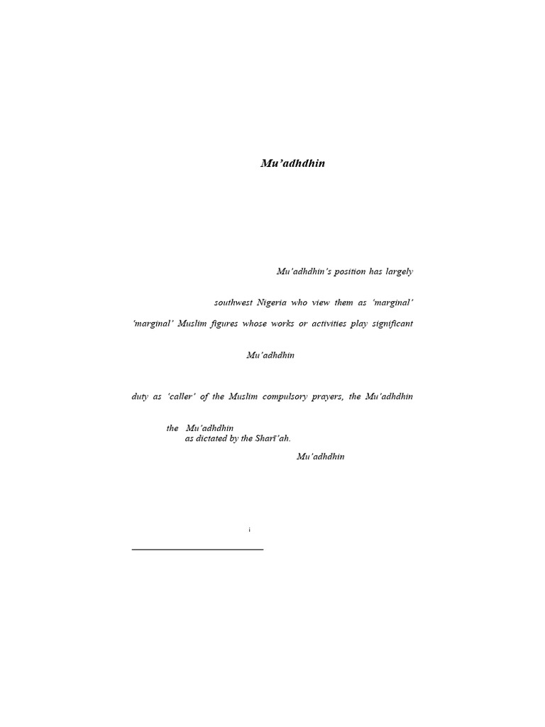 Writing On Marginal Muslim Figures | PDF