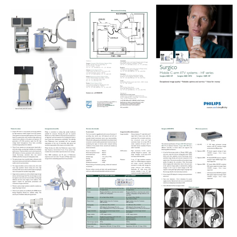 Philips HF C-Arm Brochure | PDF | Manufactured Goods | Electrical ...