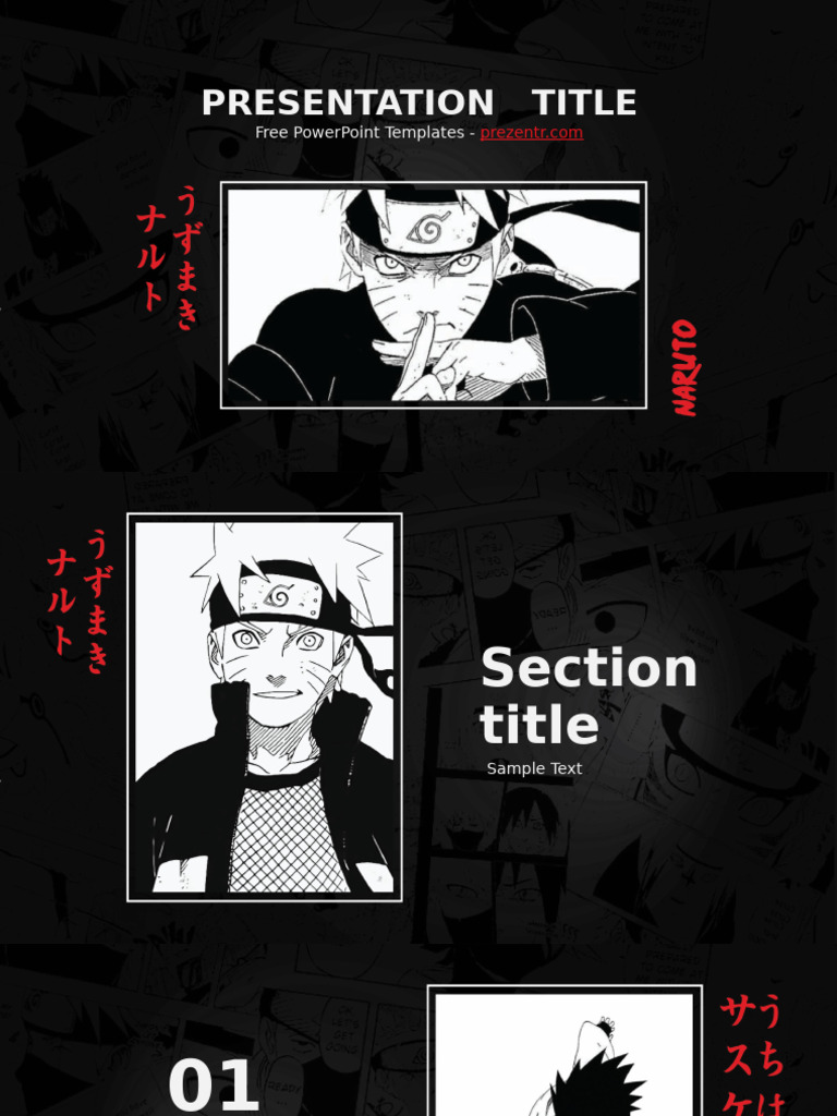 Naruto PowerPoint Template | PDF