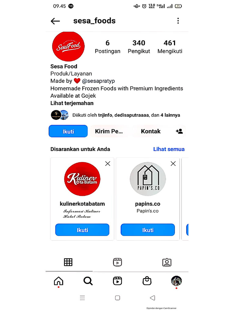 Foto Produk Sesa Foods | PDF