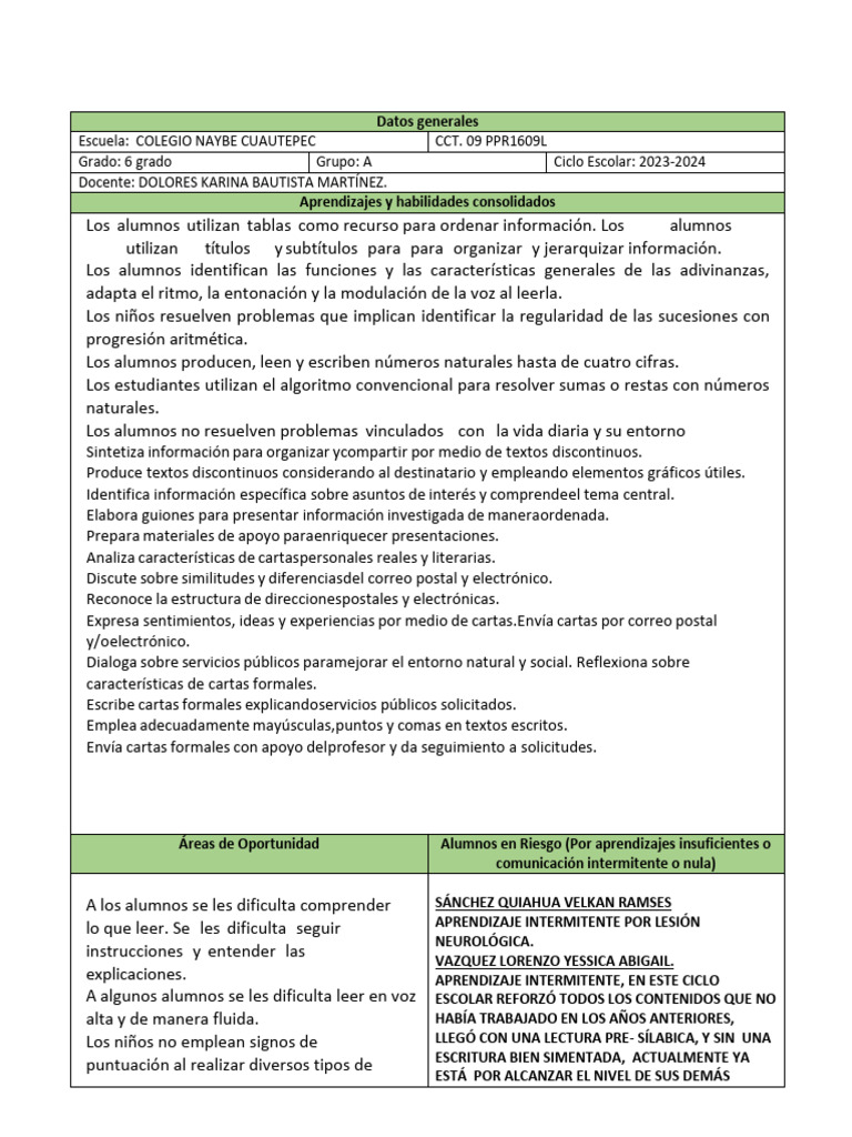 Ficha Descriptiva Grupal | PDF | Rectángulo | Triángulo