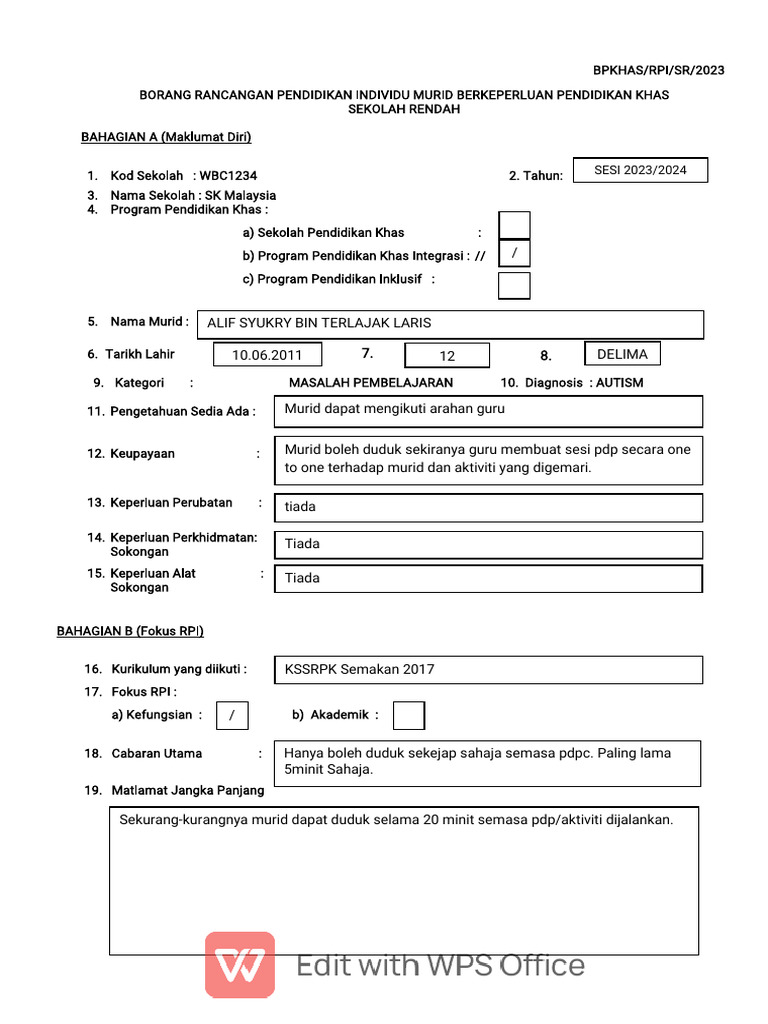 RPI Kump Terlajak Laris | PDF