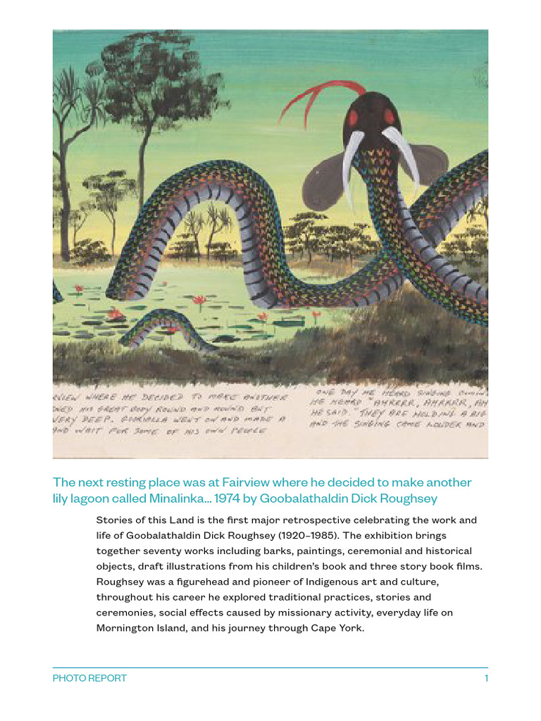 The Rainbow Serpent | PDF | Art