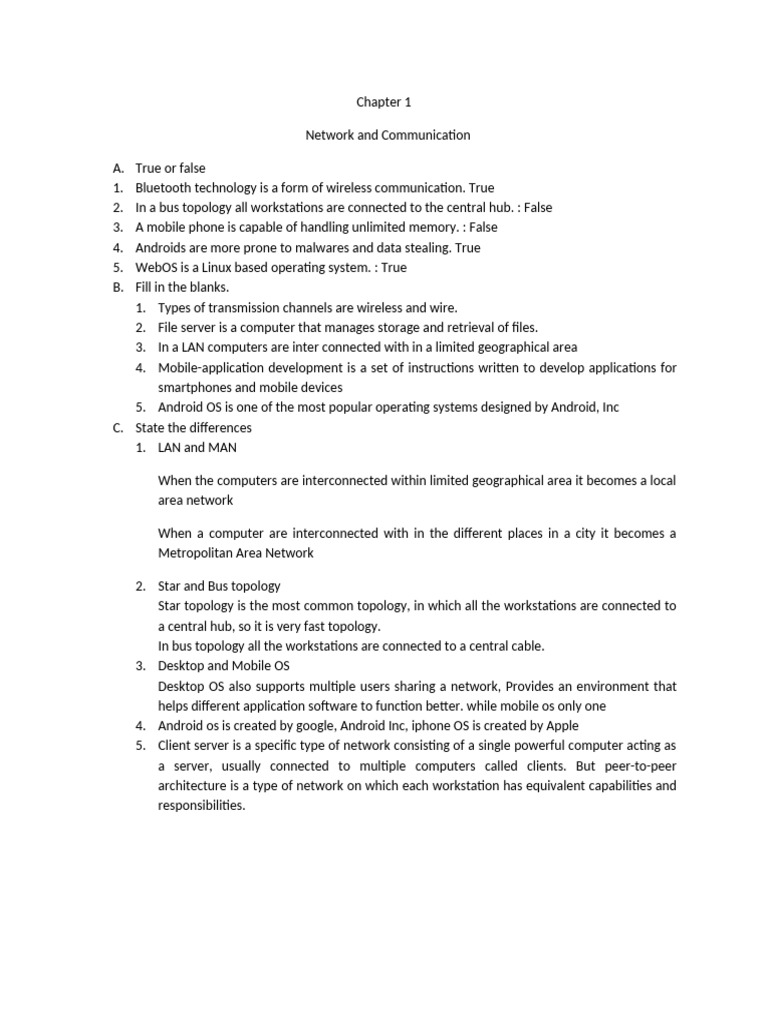 Chapter 1 (Not Finish in Monday) | PDF