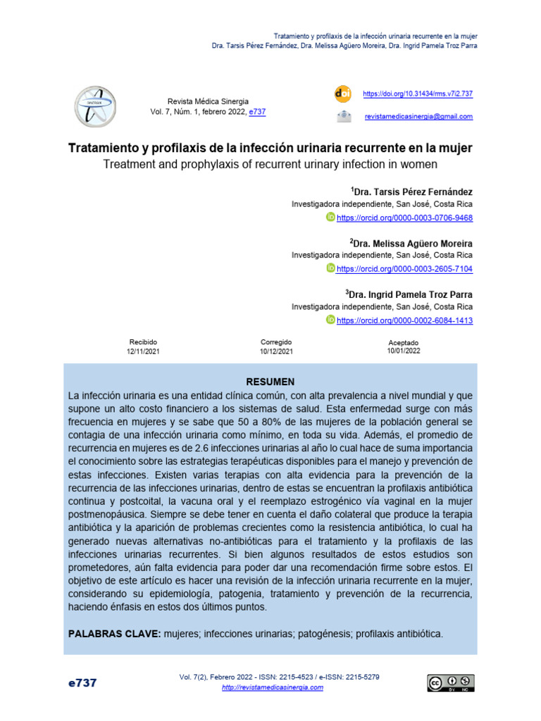 Tratamiento Profiláctico | PDF | Vitamina C | Relaciones personales ...