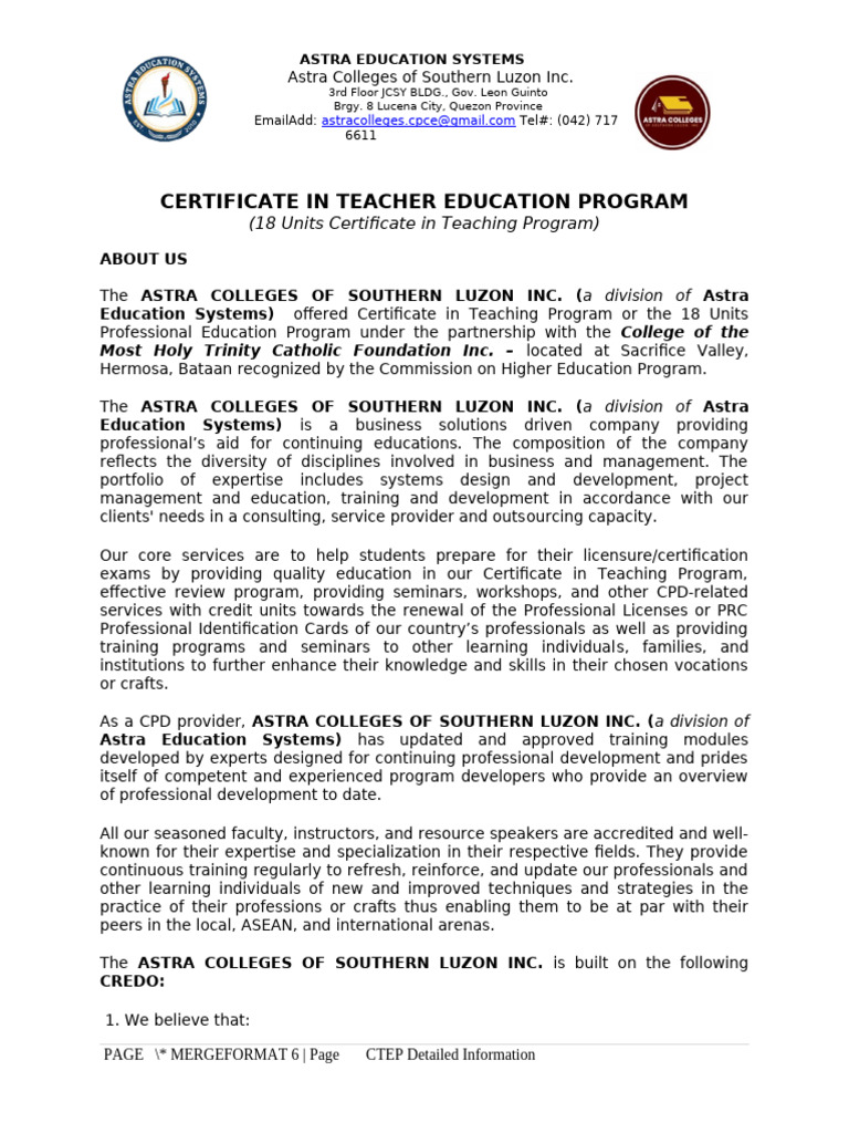 Cpce Detailed Information Pdf