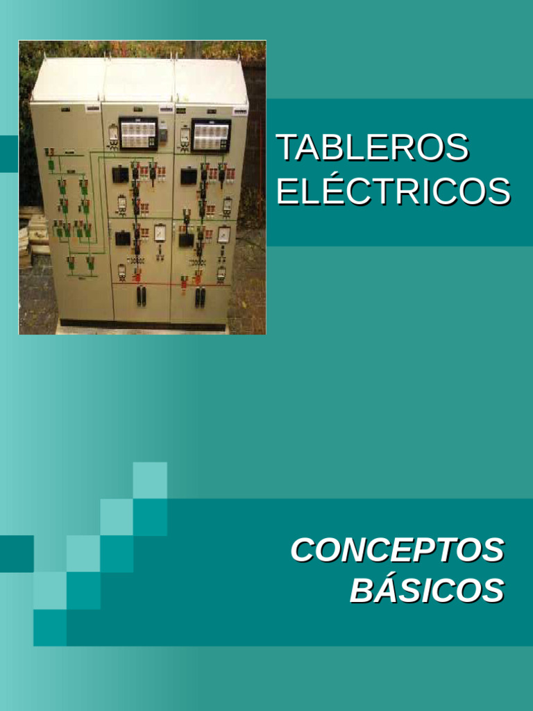 SemNº12-TABLEROS ELECTRICOS | PDF