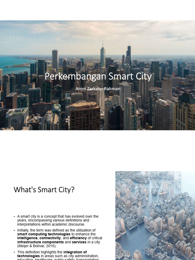 9.perkembangan Smart City | PDF